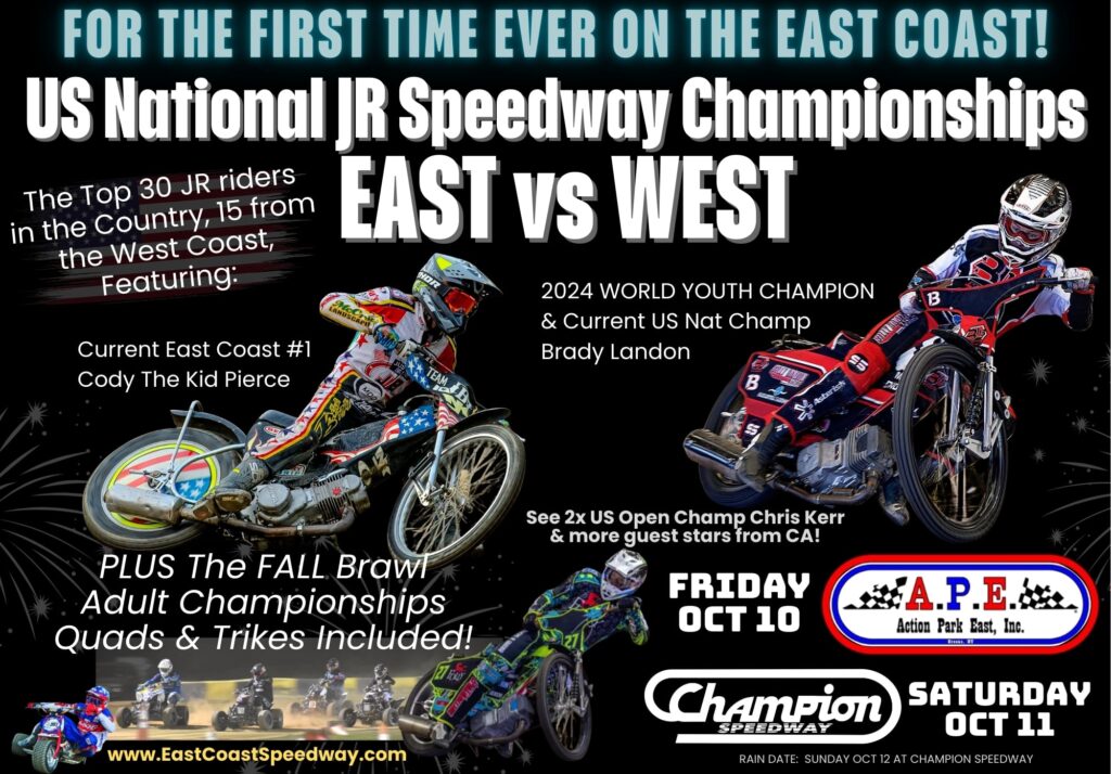 Champion Speedway | East Coast Speedway
